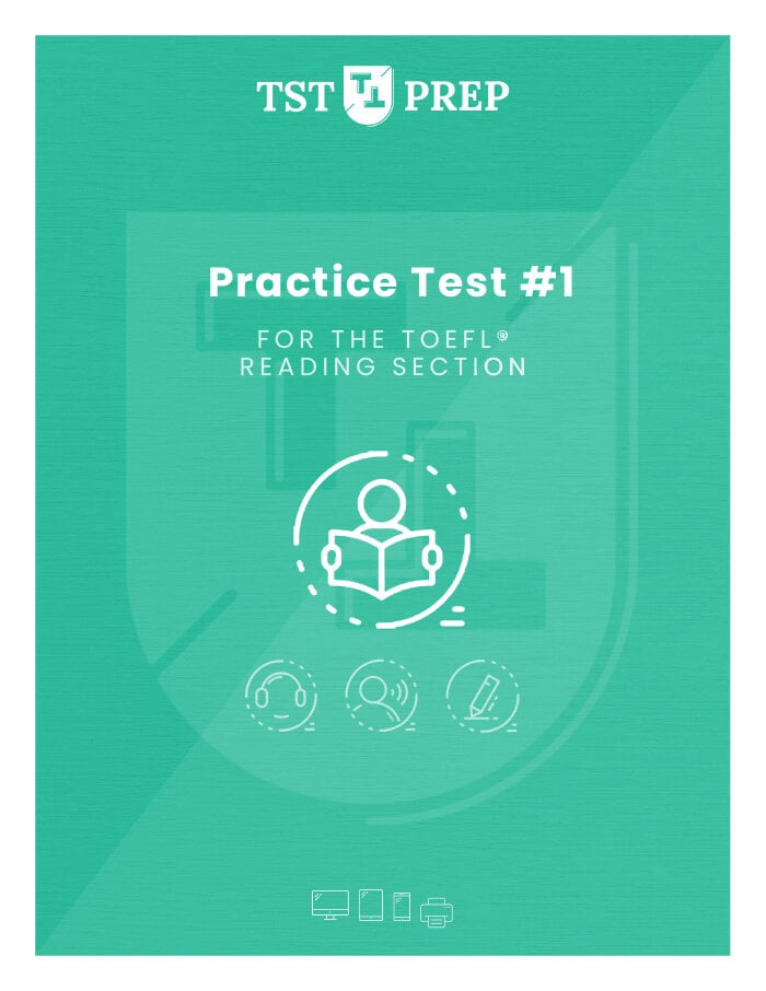 Free Resource: TOEFL Practice Test #1 - TST Prep